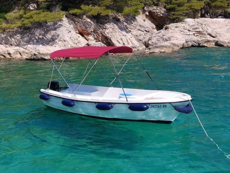 Dubrovnik: Rent a fun and easy to use boat without license - The Itinerary: What Can You Expect?