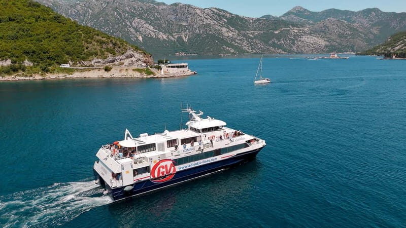 Dubrovnik to/from Kotor: Day Trip or One-Way by Fast Ferry - The Journey: From Dubrovnik to Kotor Bay