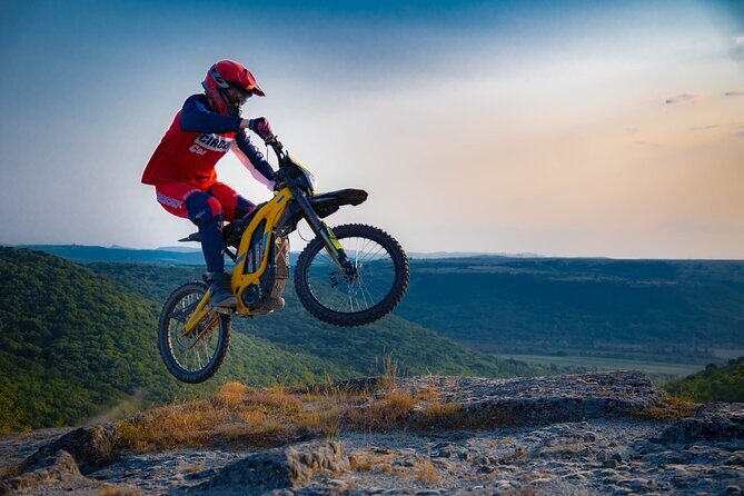 E-Motorcycle Tour in Old Rock Monastery and Old Roman Fortress - What the Experience Entails