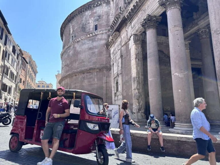 E-Tuk Tour: Express Highlights of Rome - Practical Details and What They Mean for You