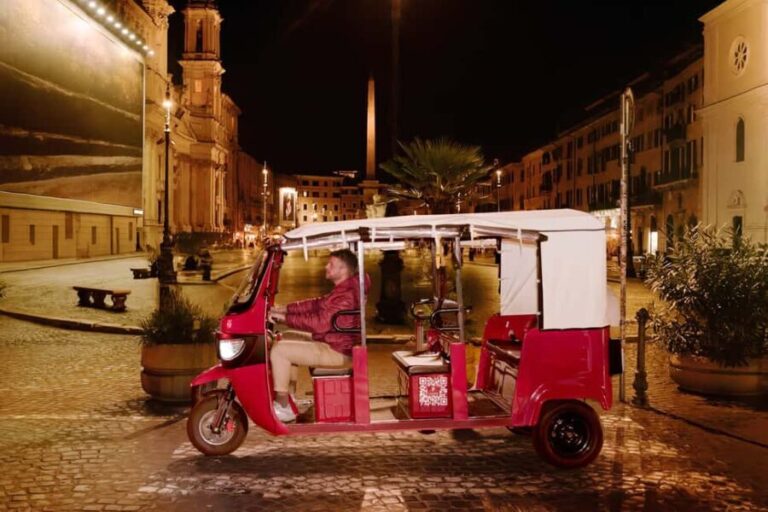 E-Tuk Tour: Rome by Night - Why You Should Book This Tour
