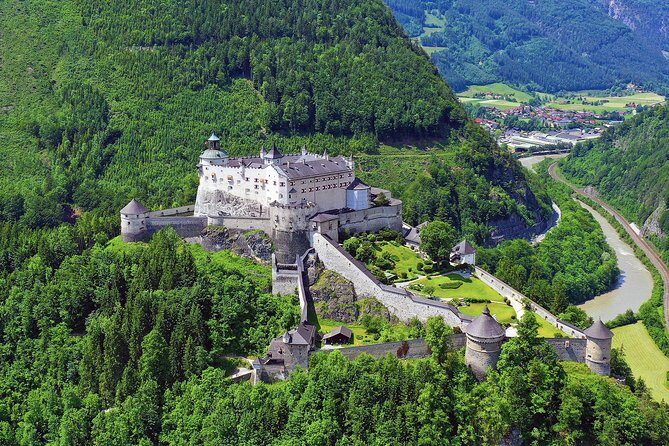 Eagle's Nest and 'The Where Eagles Dare Castle' of Werfen - Burg Hohenwerfen and Falconry Show