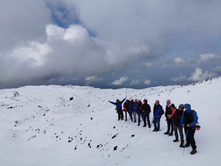 Etna South: High Altitude Winter Trek with an Alpine Guide - What’s Included and What to Bring