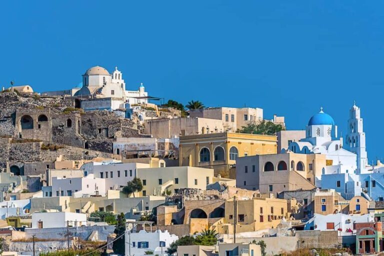 Exclusive Santorini: Oia, Pyrgos & Imerovigli in Small Group - Transportation & Logistics