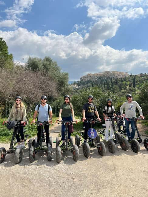 Explore Athens on a 4-Wheeled EZRaider Guided City Tour - Detailed Breakdown of the Itinerary