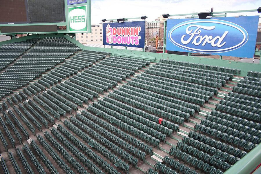 Fenway Park Lone Red Seat Ted Williams home run spot