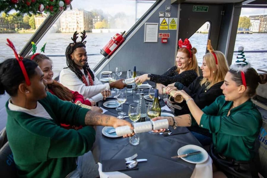 Festive London Christmas Day River Thames Lunch Cruise - Authentic Experiences from Reviews