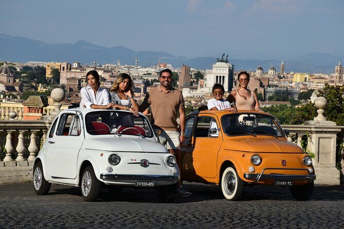 Fiat 500 Private Photoshoot with a Roman, pickup included - The Sum Up