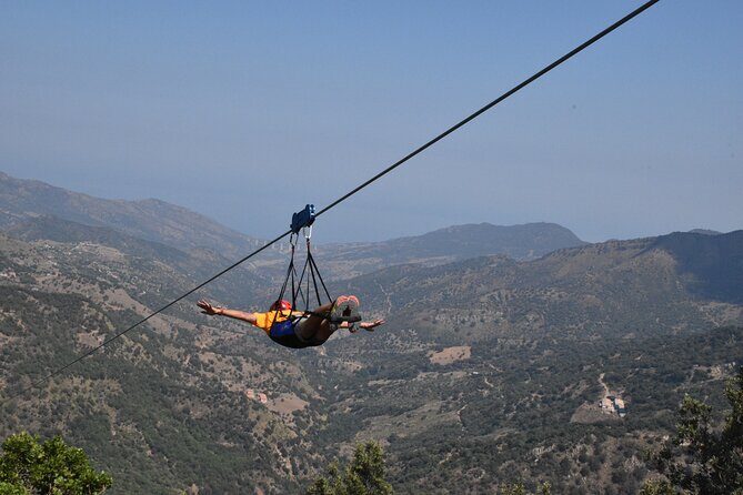 Flight with the Zipline Sicily in San Mauro Castelverde - How the Experience Unfolds