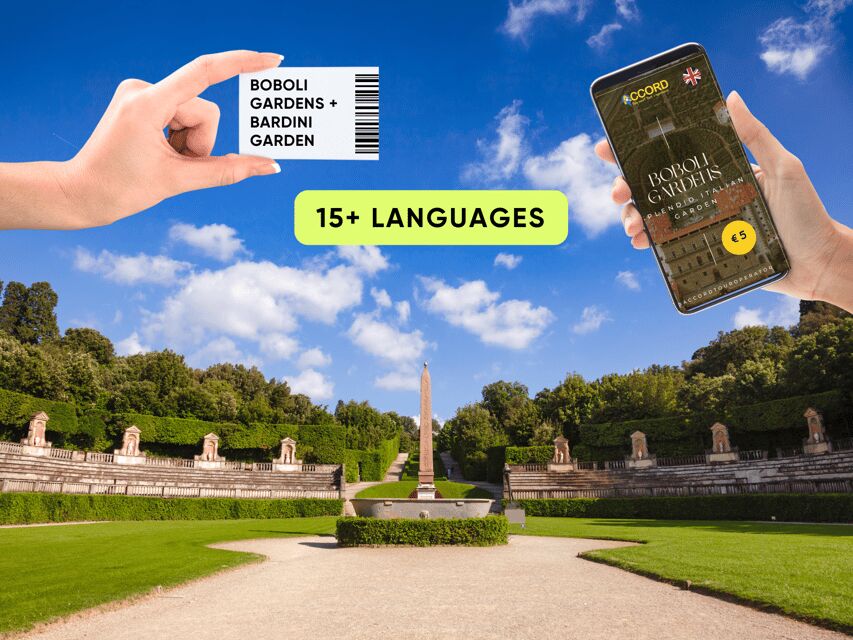 Florence: Boboli Gardens Reserved Entry Ticket & eBook - Key Points