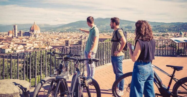 Florence: Guided Electric Bike Tour with Gelato - The Itinerary in Detail
