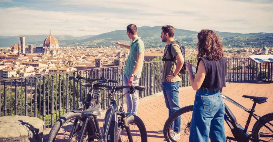 Florence: Guided Electric Bike Tour with Gelato - The Itinerary in Detail