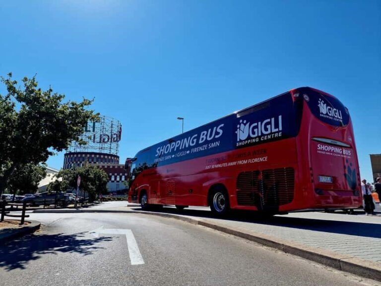 Florence: "I Gigli" Shopping Center Round-Trip Shuttle Bus - Authenticity and Local Vibes