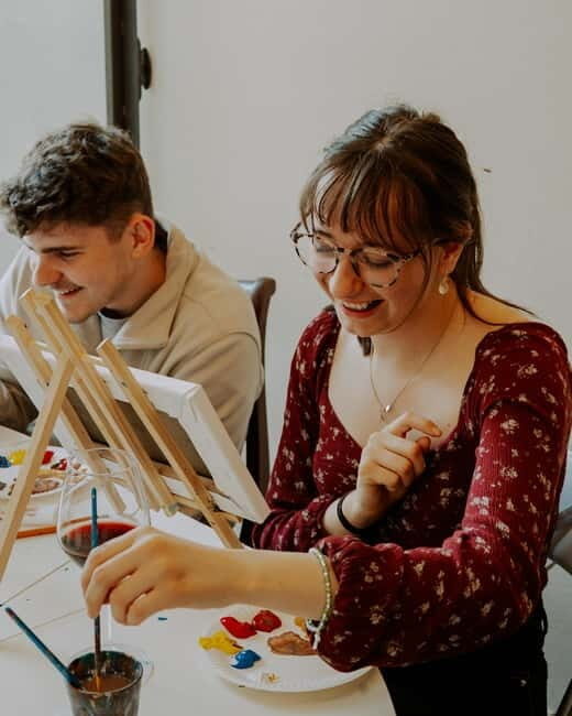 Florence: Paint&Wine with the view of Ponte Vecchio - Authentic Insights from Travelers