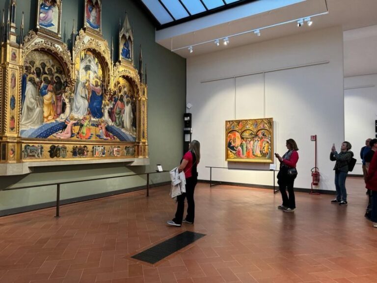Florence: Uffizi Gallery Priority Access & Small Group Tour - A Closer Look at the Itinerary