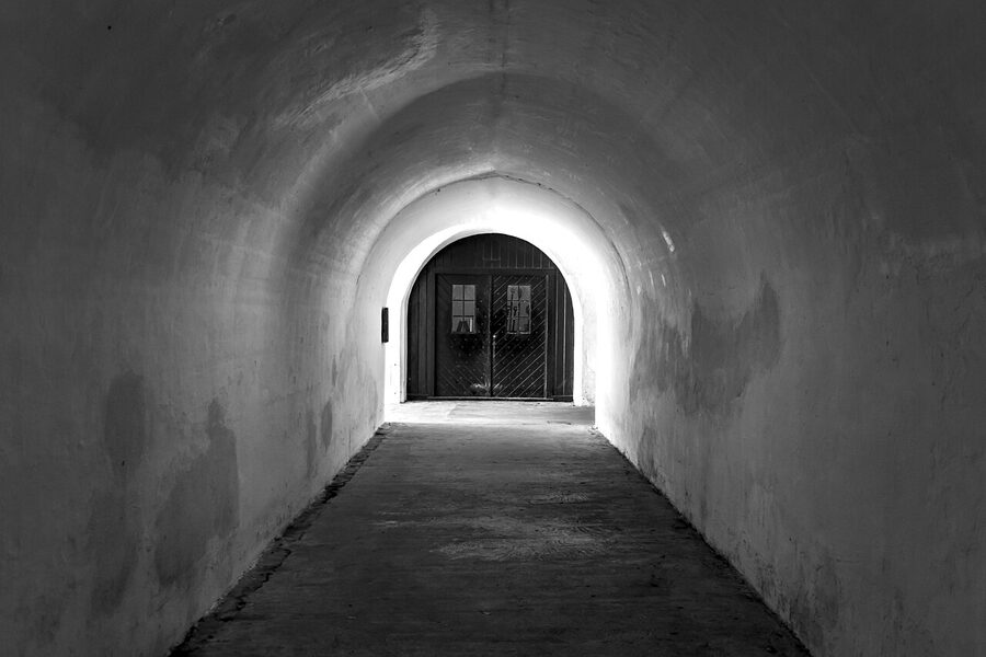 Entrance to Fort Moultrie on Sullivans Island Charleston