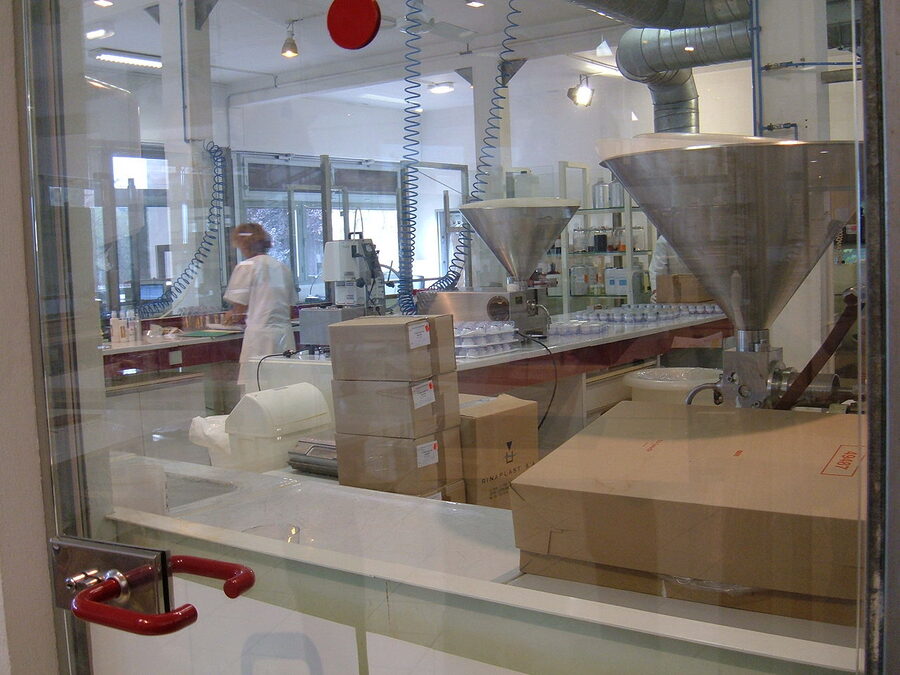 Fragonard perfume lab bottles Eze