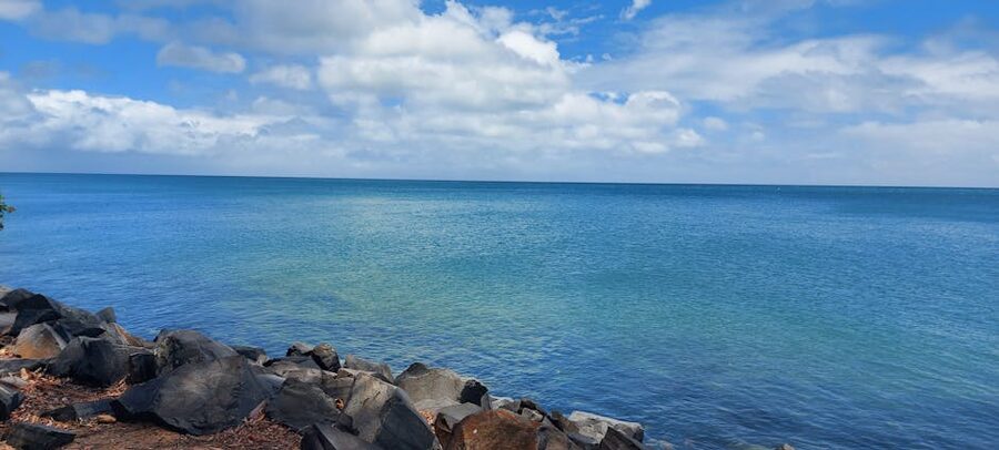 Hervey Bay coastline Queensland