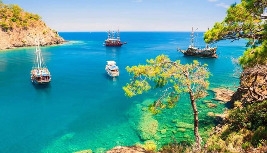 From Antalya: Kemer Pirate Boat Tour with Foam Party & Swim - The Itinerary: What to Expect
