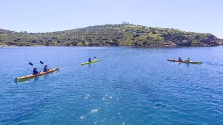From Athens: Cape Sounion Guided Kayaking Tour with Lunch - What to Expect During the Day