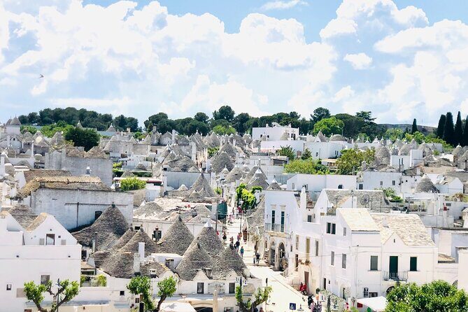 From Brindisi. Ostuni, Alberobello and Polignano a Mare Tour - Transportation & Group Size