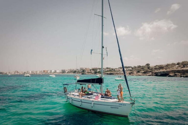 From can Pastilla : Sailing boat trip with Food & Drinks - Starting Point and Departure Times