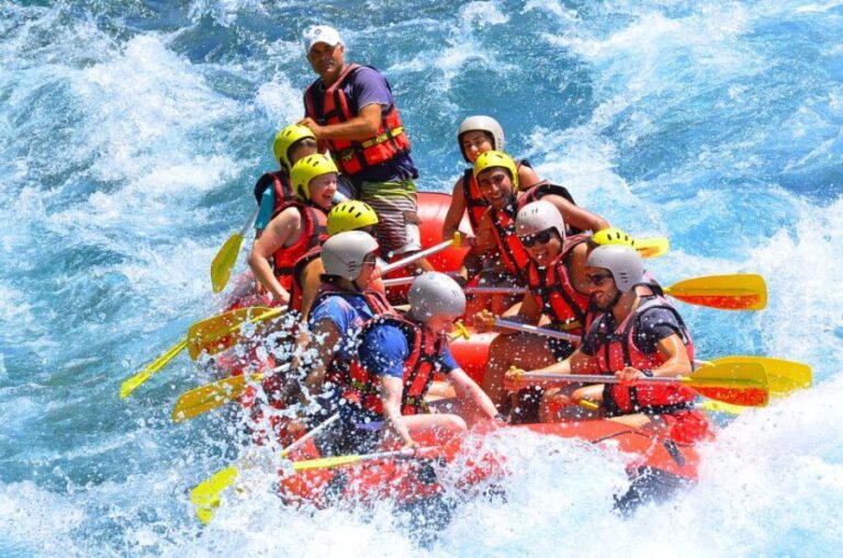 From city of Side: Beskonak Rafting Tour with Lunch - Returning and Additional Details
