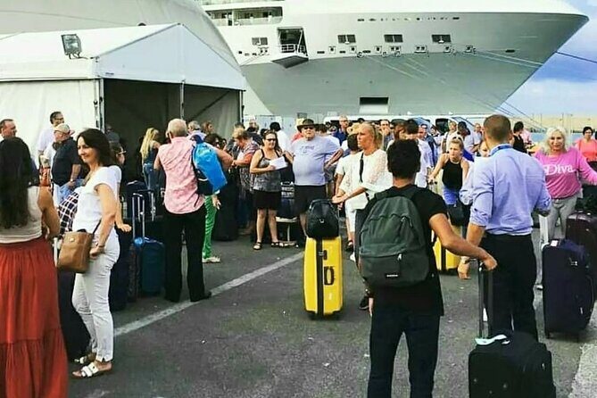 From Civitavecchia Cruise Port to FCO 1-8 People - The Sum Up