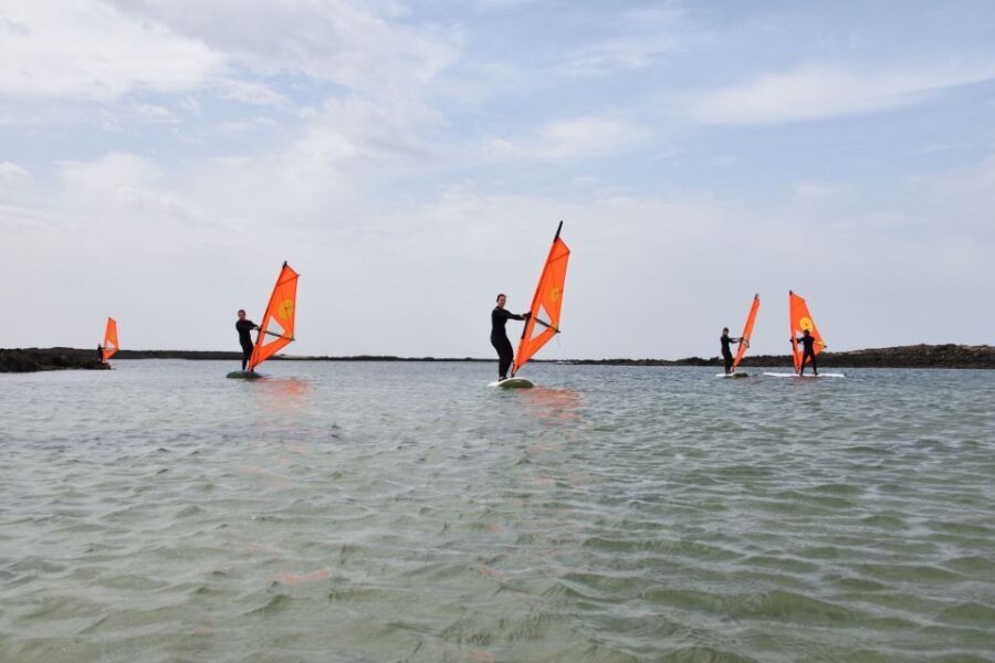 From Corralejo: Small Group Windsurfing Class in El Cotillo - What’s Included and How It Works