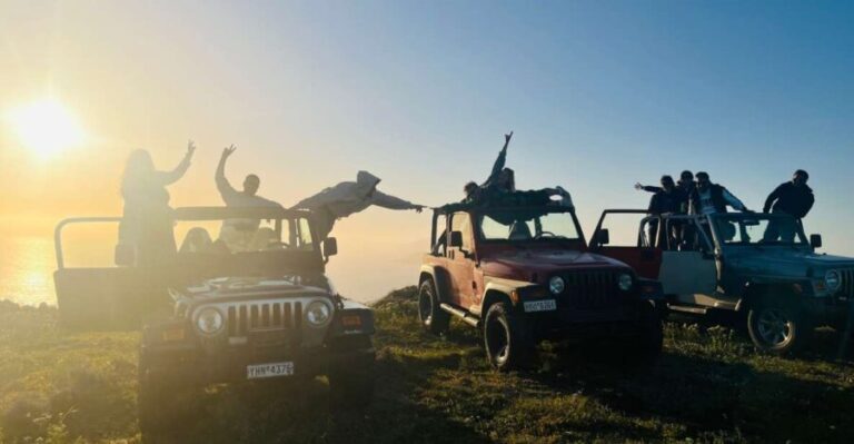 From Fira: Santorini Wrangler Jeep Convoy Tour & Villages - The Experience: What You’ll Love