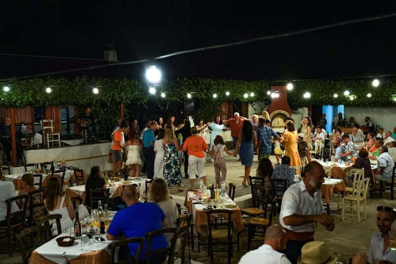From Heraklion: Cretan Village Dinner with Music & Dancers - Arrival at Karouzanos Village