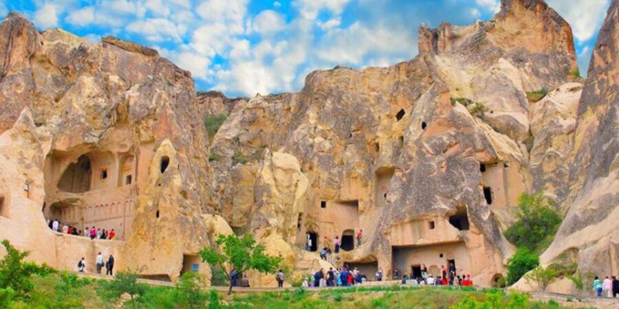 From Istanbul: Cappadocia Highlights 2-Day Tour with Balloon - Day 1: Exploring the Land of Fairy Chimneys and Ancient Villages