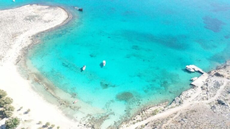 From Kissamos Port: Balos and Gramvousa Private RIB Cruise - Balos Lagoon: White Sands and Vibrant Waters