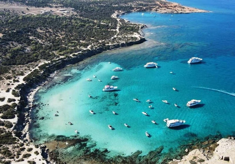 FROM LATCHI: Blue Lagoon Akamas Cruise - large water slide - Practical Details and Tips