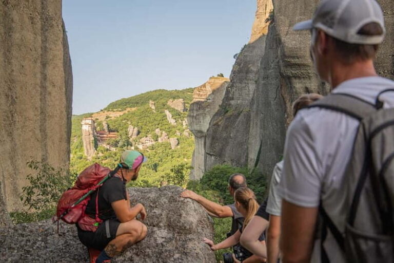 From Meteora: Hidden Hermit Caves Sunset Hiking Tour - What Its Like to Participate