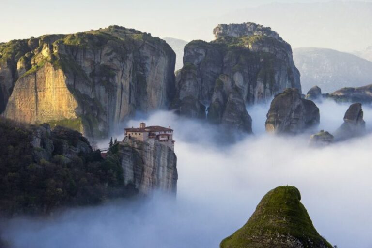 From Pieria Coast: Meteora Day Trip with Monasteries Visit - Visiting the Monasteries: Inside and Out