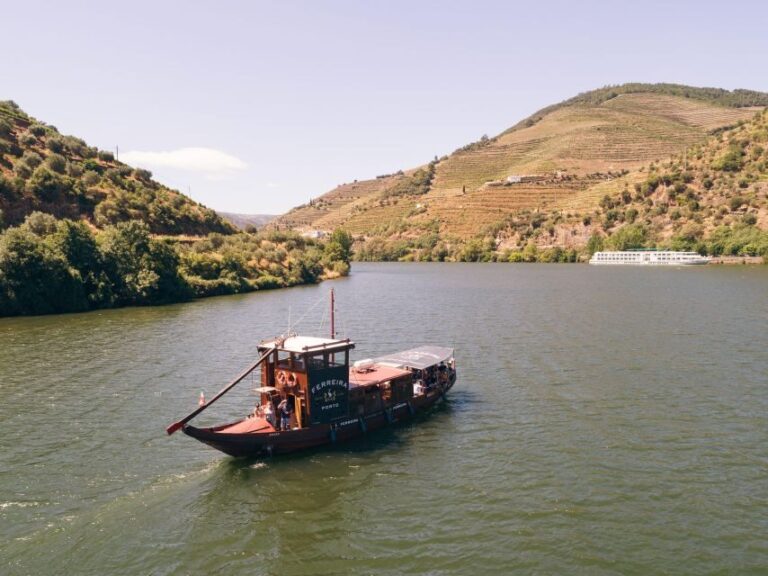 From Pinhão: Douro Valley Rabelo Boat Tour with Audio Guide - Exploring the Douro Valley by Rabelo Boat