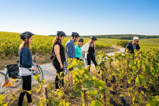 From Reims afternoon e-bike tour, visit and champagne tastings - Practical Details