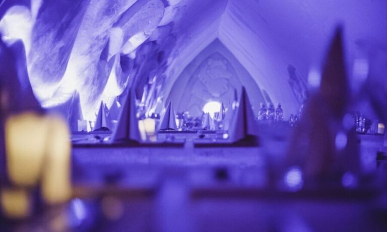 From Rovaniemi: SnowHotel Visit with Ice Restaurant Dinner - An In-Depth Look at the SnowHotel and Ice Restaurant Tour