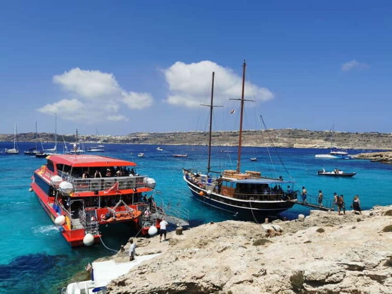 From Sliema or Bugibba: Comino Blue Lagoon Round Trip Ferry - The Blue Lagoon: What You’ll Find
