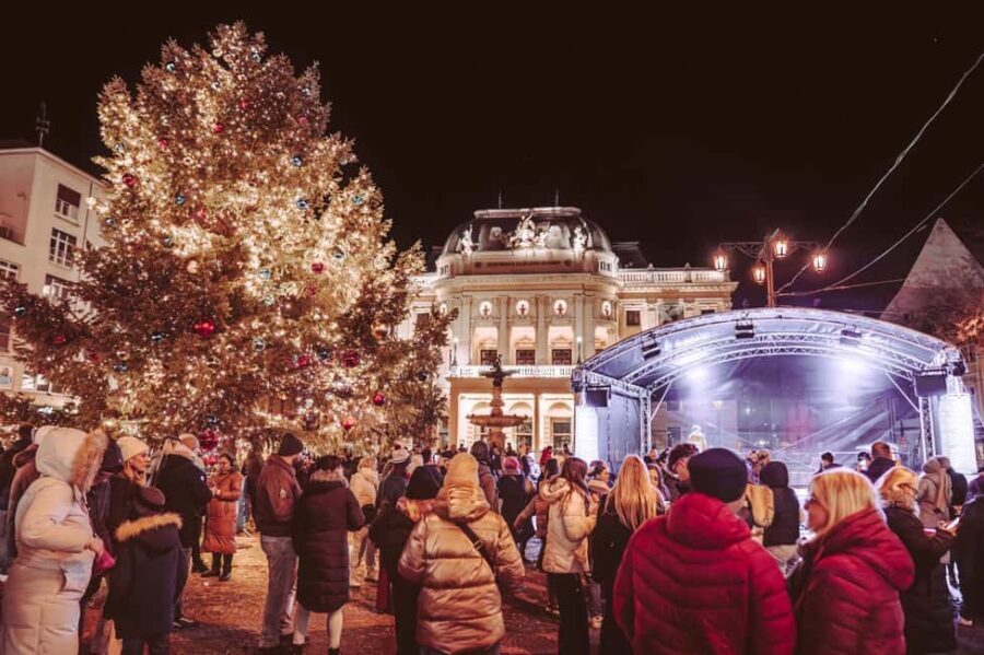 From Vienna: Bratislava Christmas Markets Guided Tour - The Journey to Bratislava