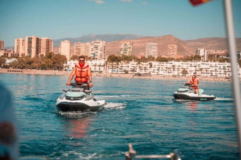 Fuengirola: Guided JET SKI Tour Seadoo GTX Pro 130 2024 - The Experience at a Glance