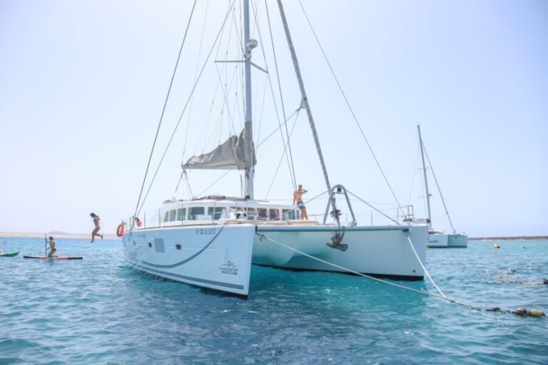Fuerteventura: Private Luxury Catamaran to Lobo Island - The Experience in Detail