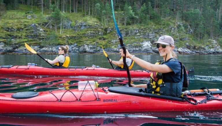 Geiranger: Kayak tour with guide - What the Equipment and Safety Are Like