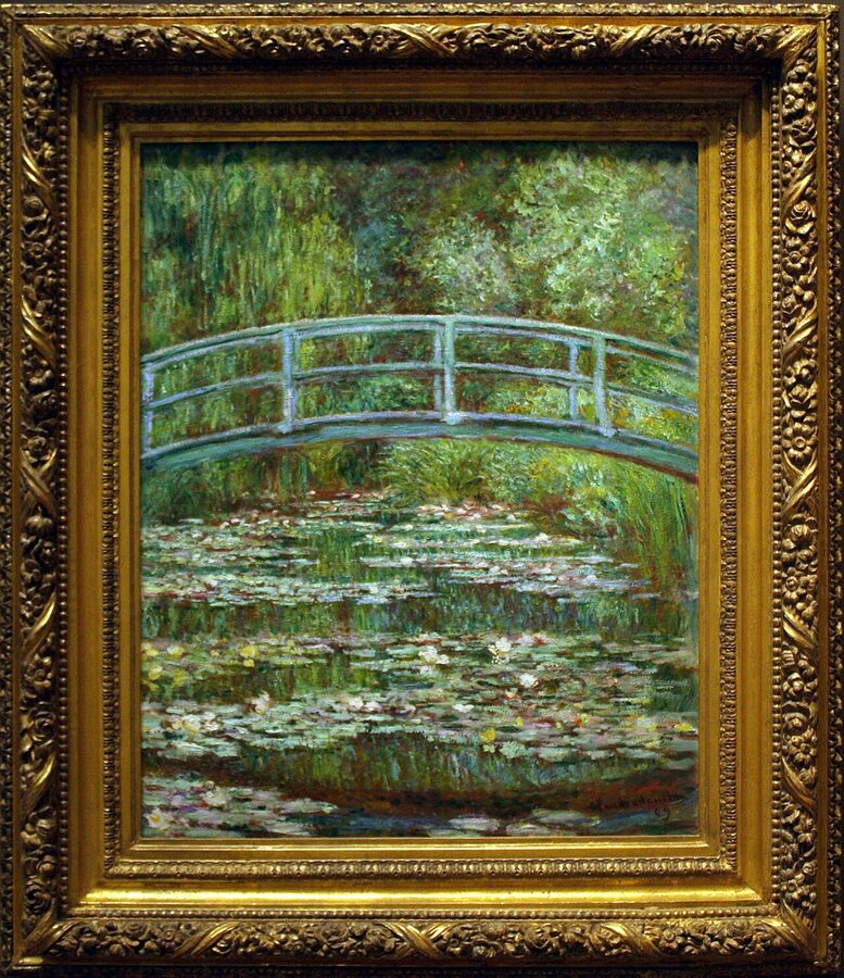 Bridge over a Pond of Water Lilies Claude Monet 1899