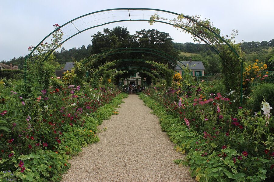 Water garden pond at Monet's house Giverny