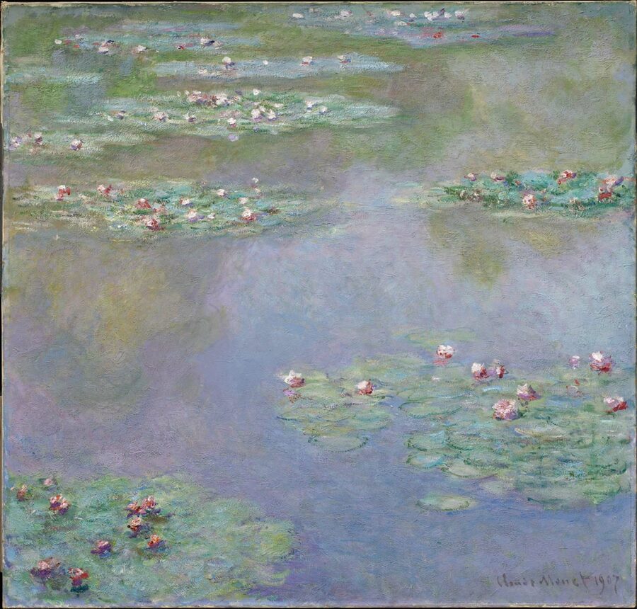 Water Lilies 1907 Claude Monet