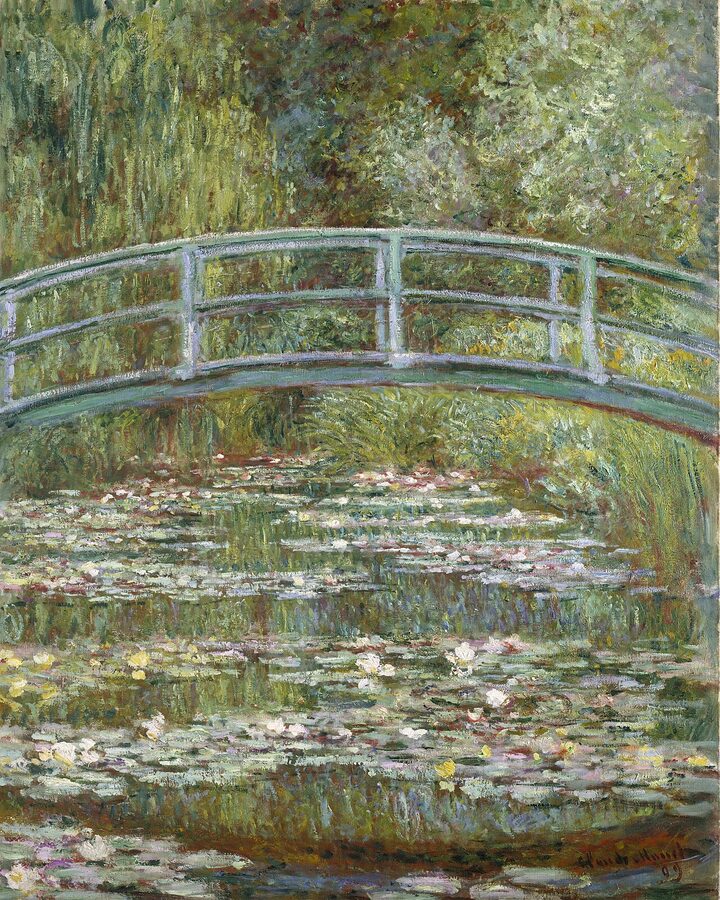The Water-Lily Pond 1899 Claude Monet Metropolitan Museum