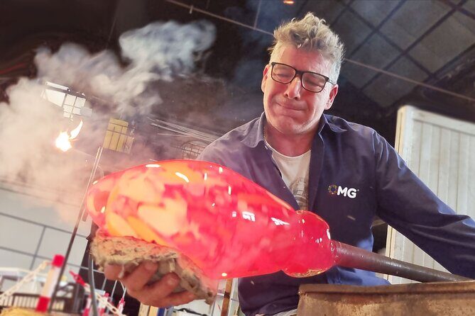 Glass Blowing Show Visit Murano Glass Factory and Showroom OMG - Who Would Love This Tour?