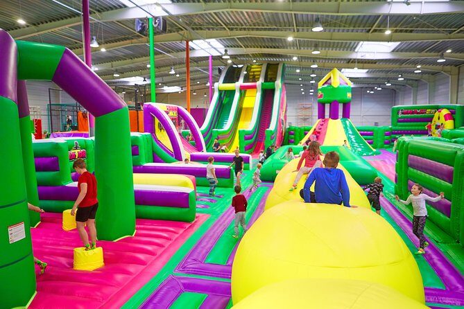 GOjump MEGAPARK Kraków-Sikorki 1h ticket: GOair Inflatable Park - What’s Included and What’s Not